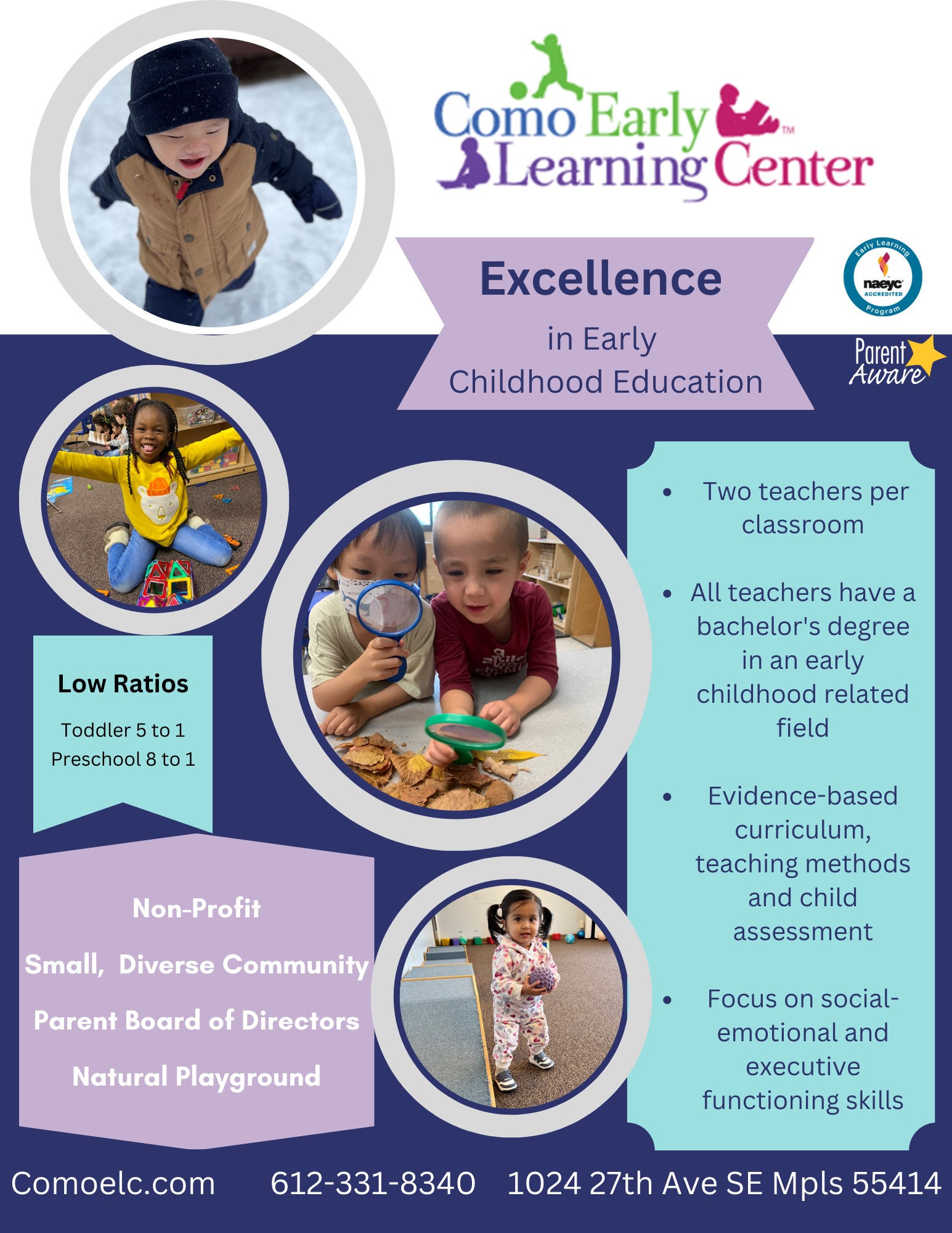 About – Como Early Learning Center